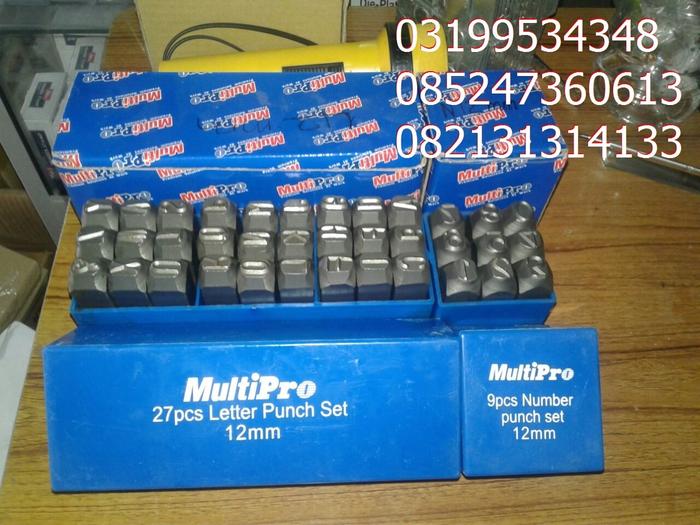 Jual stempel besi huruf dan angka satu set 12mm - Kota Surabaya ...