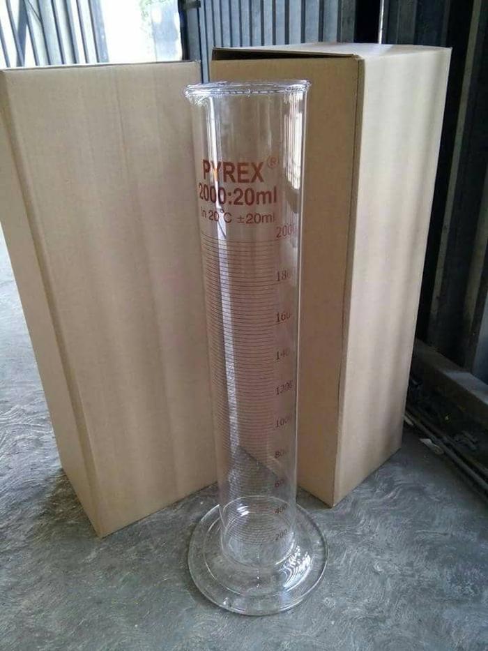 Jual Gelas ukur kaca 2000ml pyrex - Kab. Bandung - kalfaro lab | Tokopedia