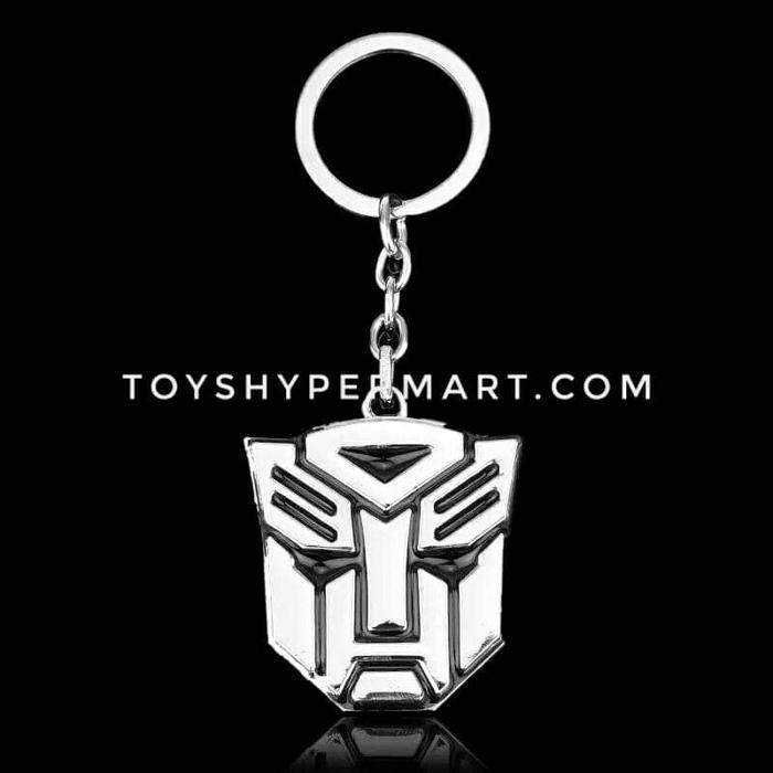 Jual Transformers Autobots Logo Silver Die Cast Gantungan kunci ...