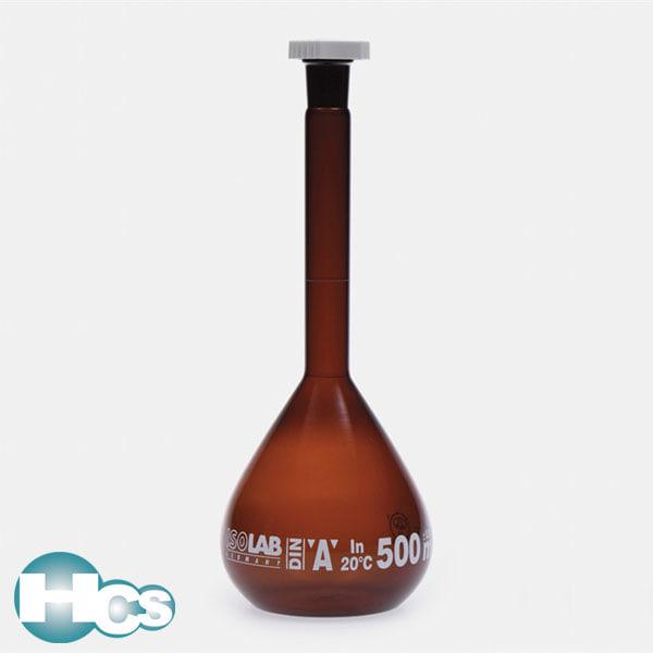 Jual Labu Ukur Amber - volumetric flask standard amber class A 100 ml ...