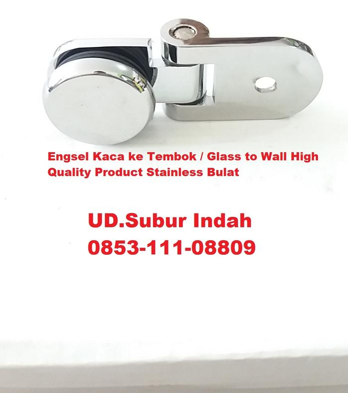 Jual Engsel Kaca ke Tembok/Glass to Wall HighQuality Product Stainles ...