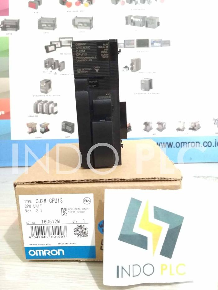Jual PLC Omron CJ2M-CPU13 - Kota Bandung - INDO PLC | Tokopedia