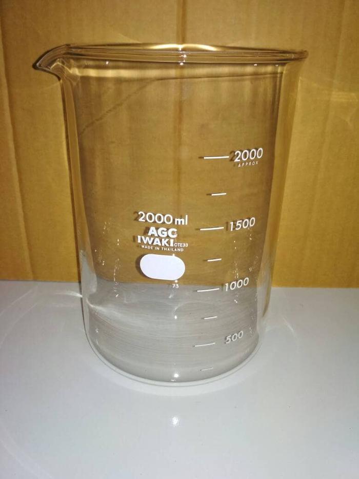 Jual Beaker Glass Iwaki 2000 ml low form/Gelas Kimia Iwaki 2 L - Jakarta Pusat - Tridi Lab ...