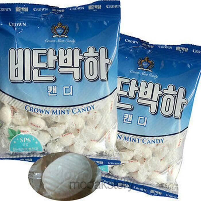Jual Crown Mint Candy Permen Menthol Pedas Dingin Korea - Jakarta Utara ...