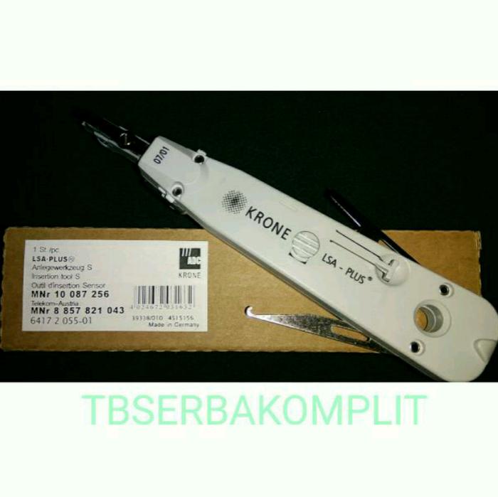 Jual Insertion tool AMP LSA Plus super kron punch down Adjustable tang ...