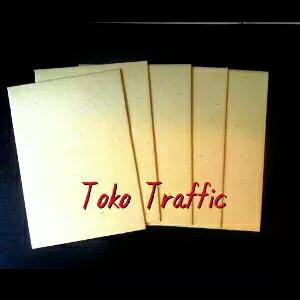 Jual isi 5 lbr kertas karton duplek tebal alas papercraft dan bahan ...