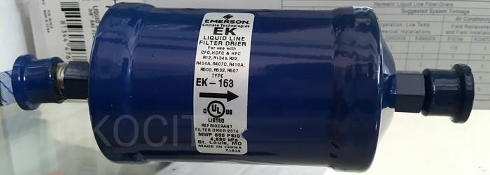 Jual Filter Drier Emerson 3/8" EK - 163 / Liquid Line Filter Dryer ...