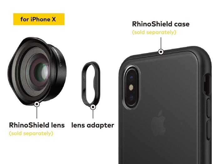 Jual Rhinoshield Lens Adapter for iPhone X (Original) - Jakarta Barat ...