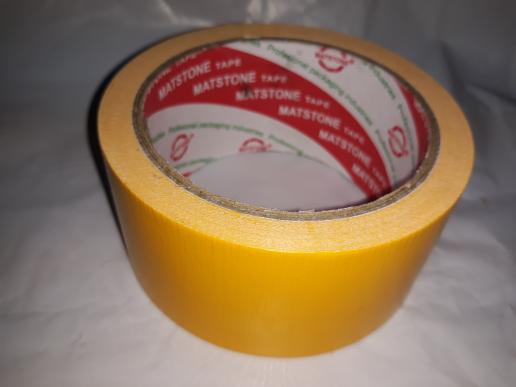 Jual Lakban kain kuning 2 inch x 11 meter / cloth tape 48mm x 11 meter ...