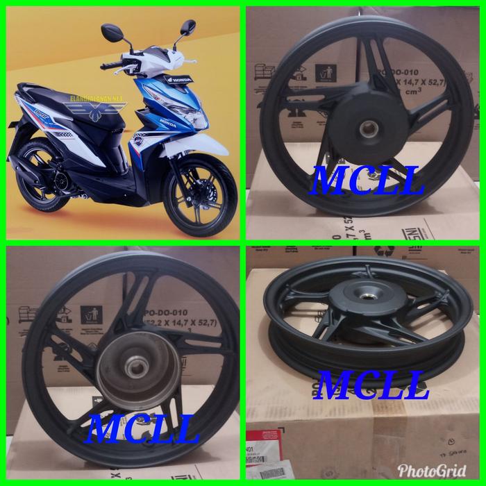 Jual VELG RACING BEAT ESP NEW/BEAT STREET BELAKANG ORI AHM 42601-K81 ...