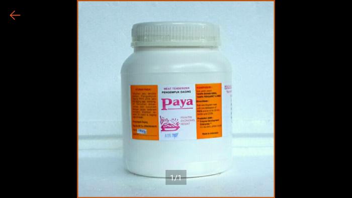 Jual Paya Pengempuk daging 1kg - Jakarta Selatan - Kemang store | Tokopedia
