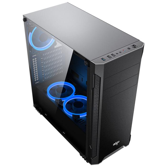 Jual aigo Ajazz T400 Black - Mid Tower ATX Transparent Windowed Gaming Case - Jakarta Selatan ...