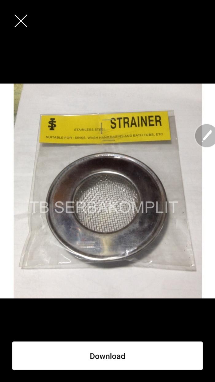 Jual saringan tempat cuci piring saringan bak cuci piring strainer ...