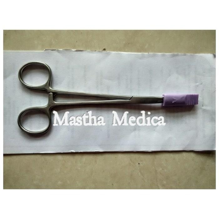 Jual Korentang Bengkok MAIER Uterine Forceps Renz Klem Uterus lengkung ...