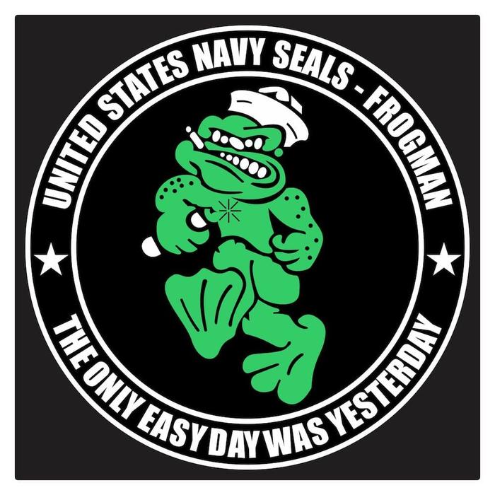 Jual US Navy SEAL Green Frog Cutting Sticker - Kota Bandung ...