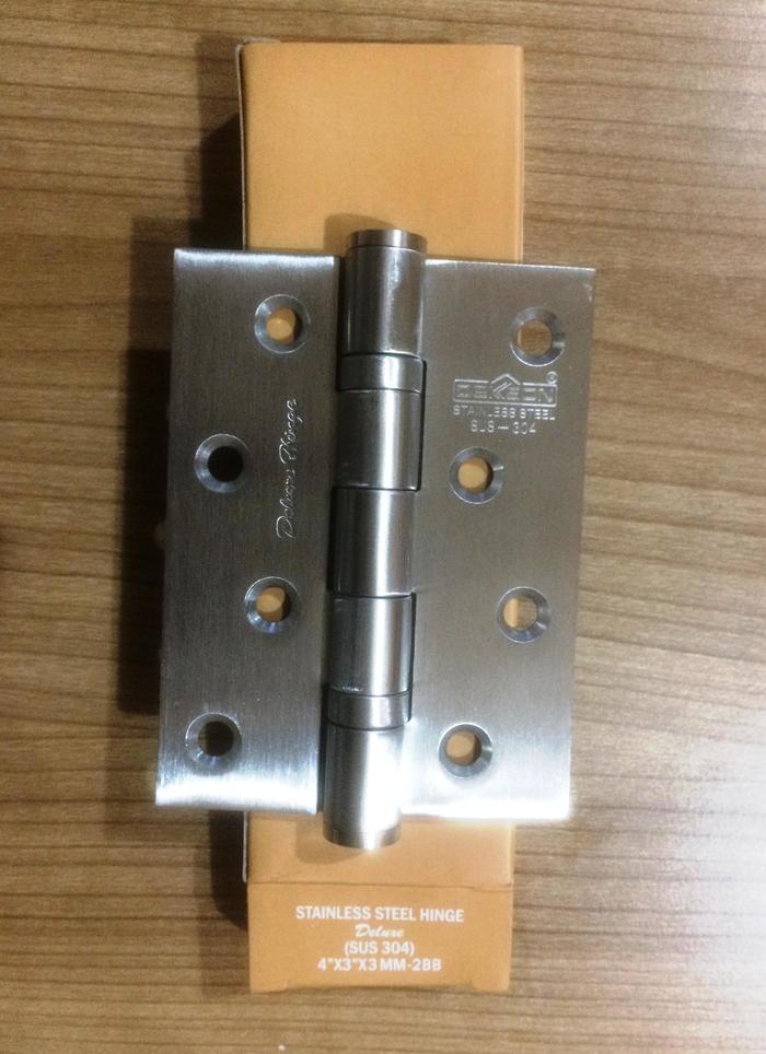 Jual DELUXE HINGE DEKKSON ESS DL 4X3X3MM 2BB SSS SUS304 4 INCH HINGE DKS - Jakarta Barat ...