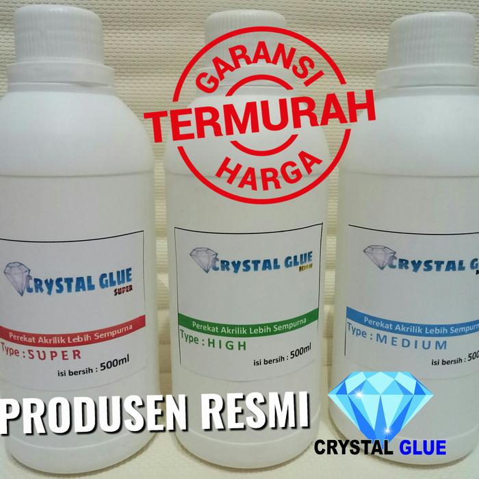 Promo lem akrilik crystal glue CLOROFOM - 500ml - Kota Bekasi - crystal ...