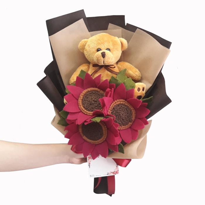 Jual Buket Bunga Boneka Kado Wisuda | Anniversary | Ulangtahun ...