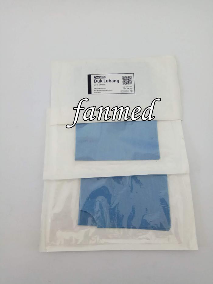 Jual Doek Duk Lubang Bolong Steril Disposable Kain Operasi 25x30 cm ...