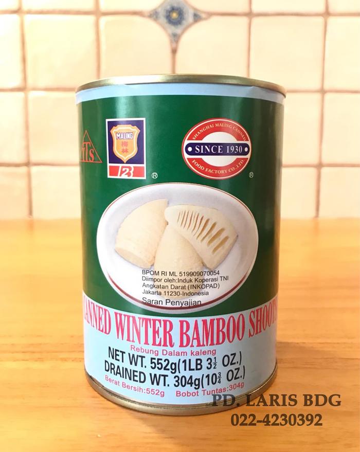 Jual CANNED WINTER BAMBOO SHOOTS MALING BRAND 552GR (REBUNG DALAM ...