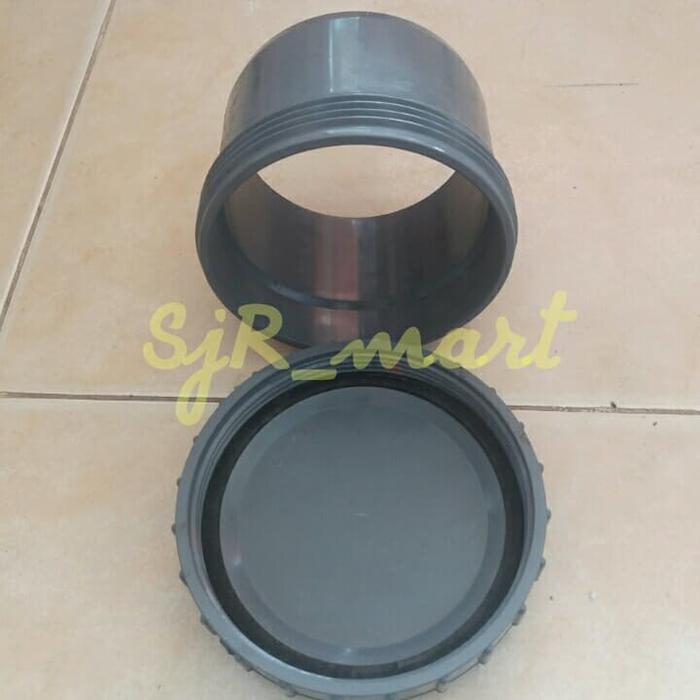 Jual CLEAN OUT 4" Inch POWER / Clean Out Cap / Dop Drat Tutup Septic ...