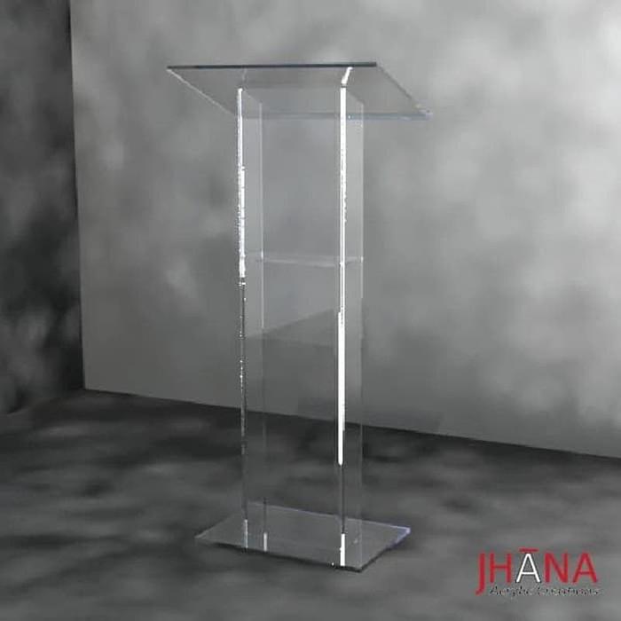 Jual Podium Akrilik - Mimbar Acrylic - PD02 - Kab. Tangerang - Banyumas ...