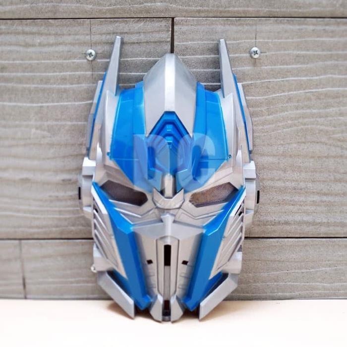 Jual Topeng Optimus Prime LED|Topeng Transformers Nyala|LED Cosplay ...