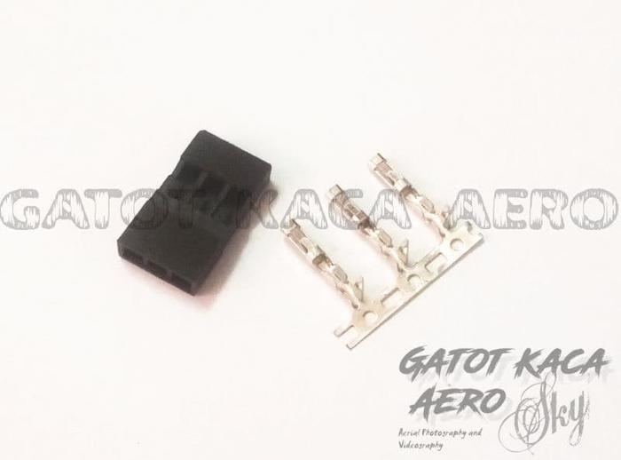 Jual Dupont 3 Pin Header Female Servo jumper Connector Konektor Arduino ...