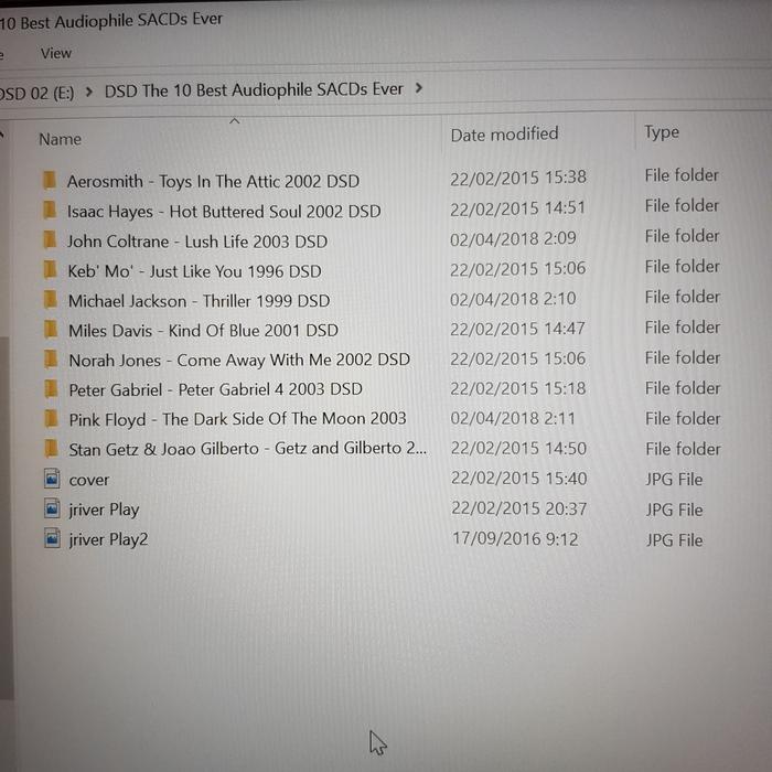 Jual File Lagu DSD The 10 Best Audiophile SACDs Ever - Jakarta Pusat ...
