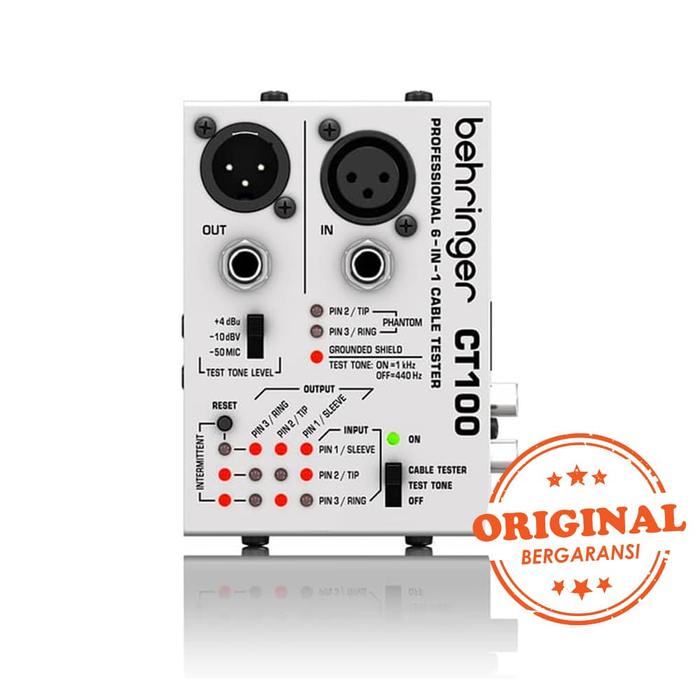 Jual Behringer CT-100 Cable Tester - Jakarta Barat - Unite Audio ...