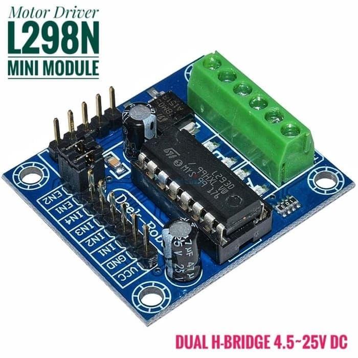 Jual Mini L293D Motor Driver Module Dual H Bridge 4 5 25V DC for ...