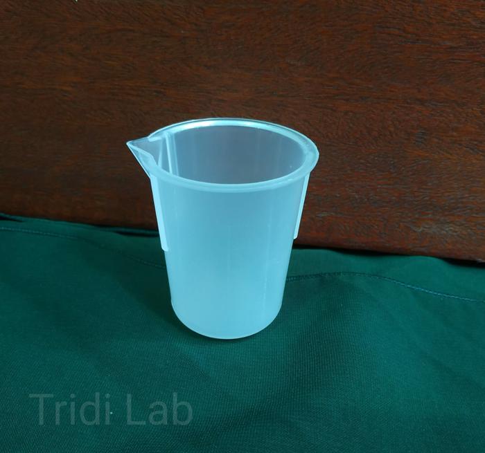 Jual Azlon Beaker Plastik PP 25 ml/Beaker Polypropylene AZLON 25 ml ...