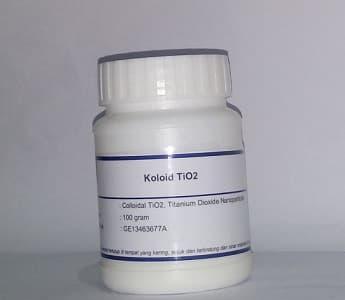 Jual Dispersi Nanopartikel Titanium (Colloidal TiO2), 100 gram - Kab ...
