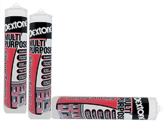 Jual Dextone SIlicone Sealant Multi Purpose Lem Kaca Silikon Asam Lem ...