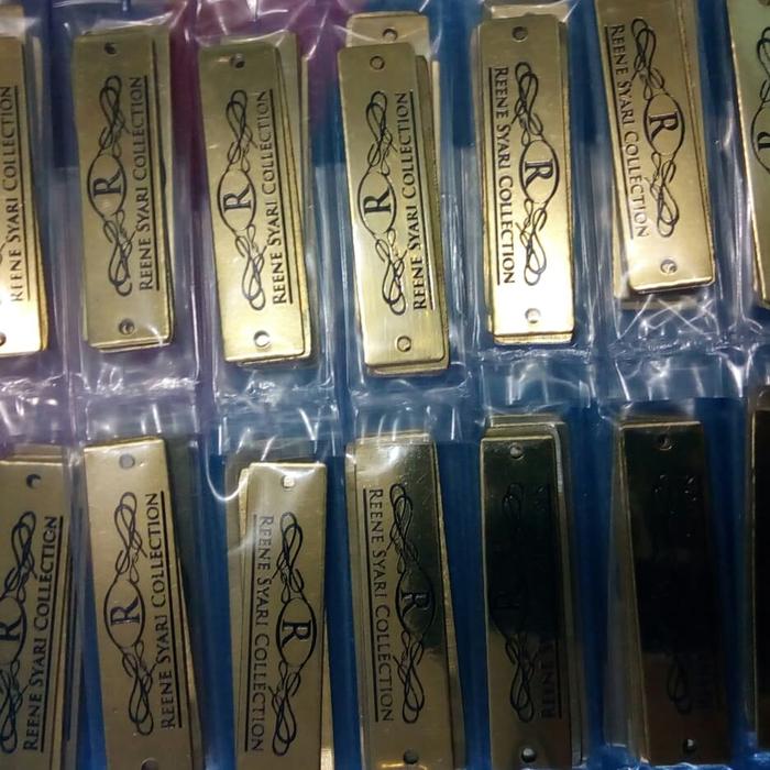 Jual Label plat stainless - Kota Tangerang Selatan - Rafa Rifa Label ...