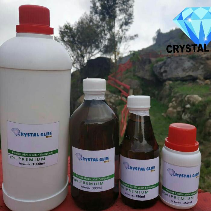 Promo lem akrilik premium 180ml / lem acrylic / lem bening - Kota ...