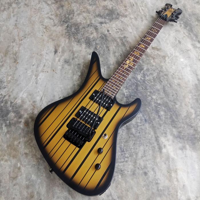 Jual Gitar Elektrik Custom Replika Schecter Synyster Gates Custom - Kab ...