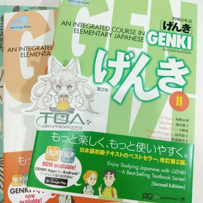 Jual Genki - Learn Japanese With Integrated Course [beginner] [not Jlpt] - Vol 2 3rd Ed Di ...