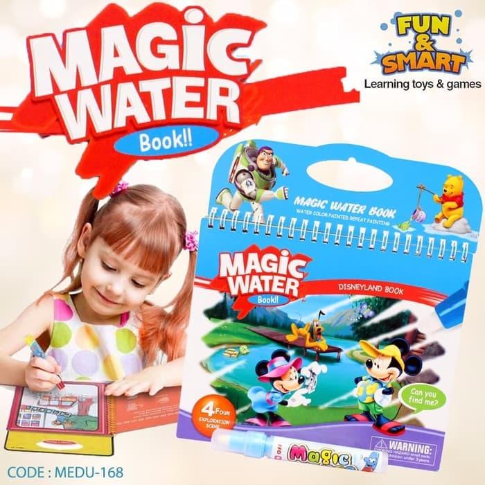 Jual MAGIC WATER BOOK BUKU MENGGAMAR MULTI WARNA BUKU CAT AIR (MEDU-168 ...