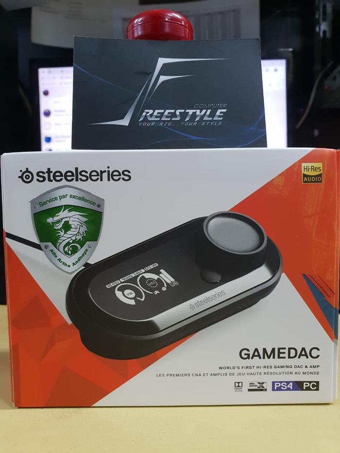 Jual SteelSeries GameDAC Hi-Res Gaming Audio DAC and AMP Garansi Resmi ...