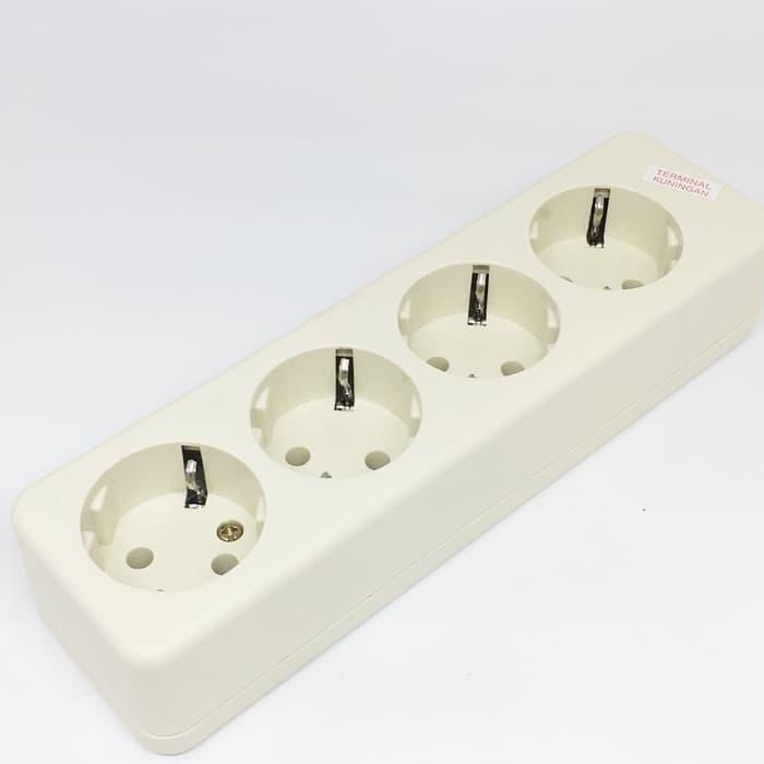 Jual Stop Kontak 4 Lubang Uticon ST-148 (Outbow) - Jakarta Pusat - Arshia Electric | Tokopedia