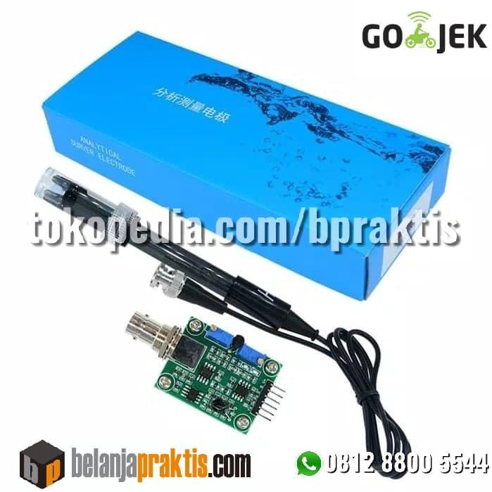 Jual PH Sensor Module with Electrode Probe for Hydroponic Aquaponic ...