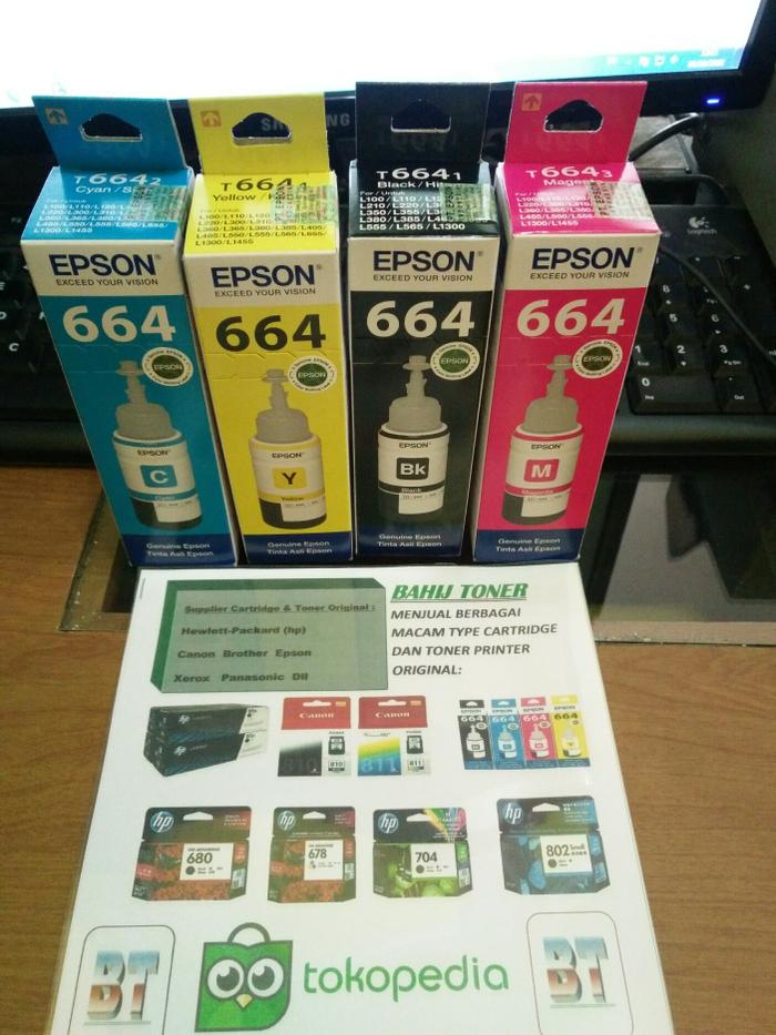 Jual Tinta Epson 644 L100, L110, L120,L200,L210, L300, L310, L360 ...