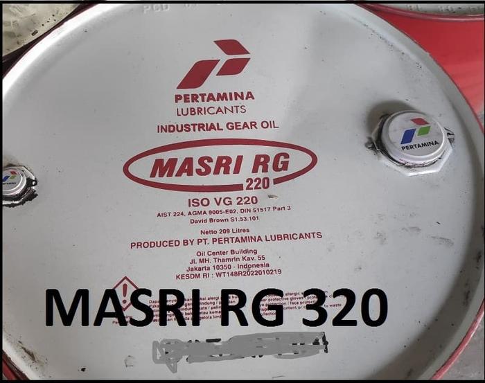 Jual Oli Pertamina Masri RG 320 Drum 209 Liter - Jakarta Timur - RialOil | Tokopedia