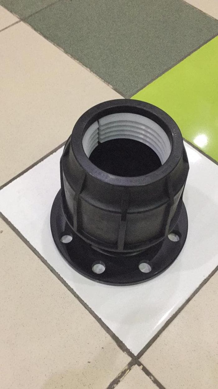 Jual Flange Adaptor Fitting / Accessories HDPE Compression Dia 110mm ...