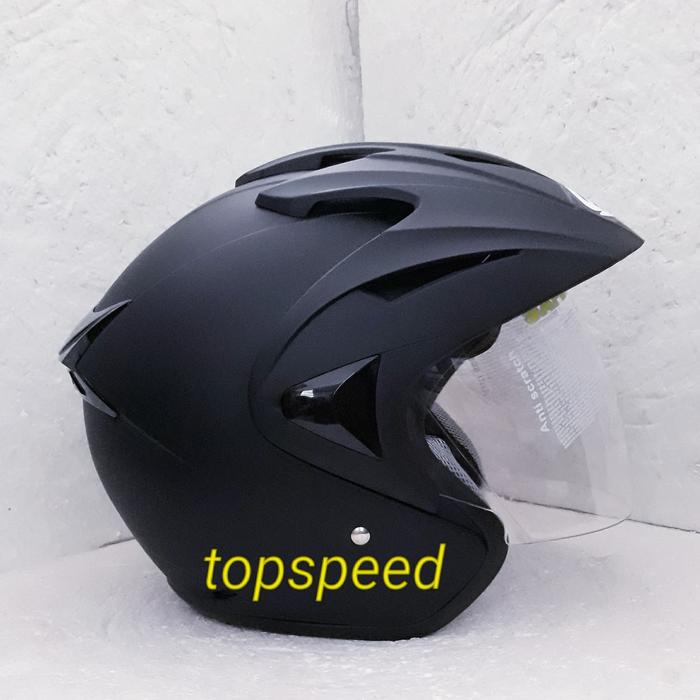 Jual Hiu Arrow 2visor hitam doff helm murah - Kota Surabaya - topspeed ...