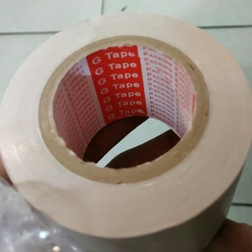 Jual Lakban ac dengan lem gtape lebar 4cm （ducht tape） - Putih ...
