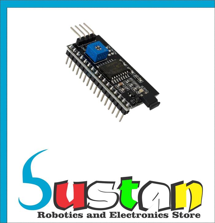 Jual i2C IIC Module LCD Backpack back pack I2C module for LCD 1602 2004 ...