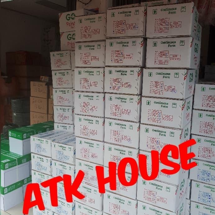Jual GOSEND Continuos Form 91/2 x 11 1ply GOPRINT HANYA GOJEK/NCR ...