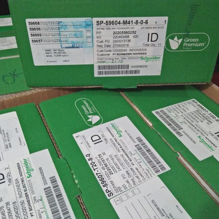Jual Schneider SEPAM 1000 M41 advance UMI SP59604M41806 sepam 1000+m41 ...